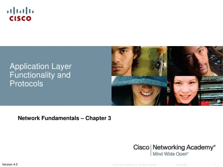 Application Layer Functionality And Protocols Network Fundamentals Chapter 3 Class